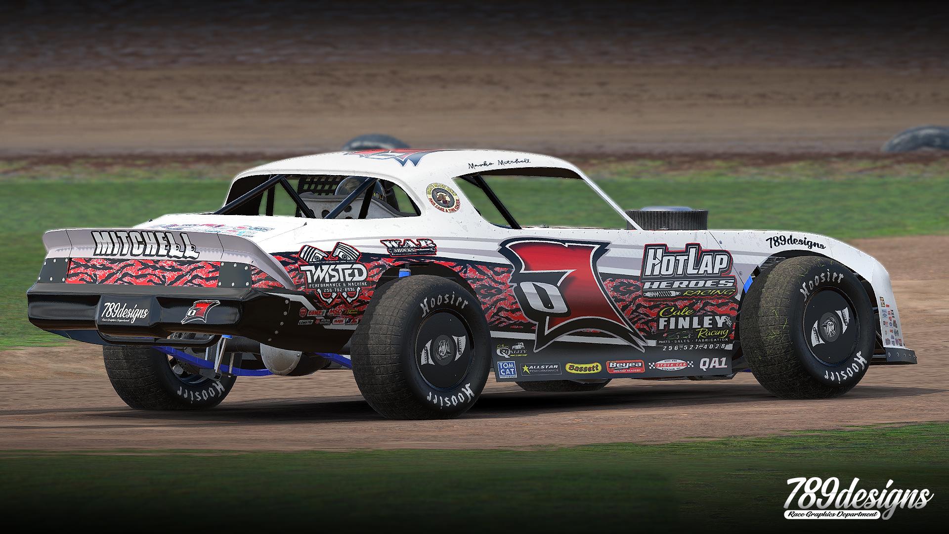 Mark Mitchell Dirt Street Stock (CW) by Garrett Marshall - Trading Paints
