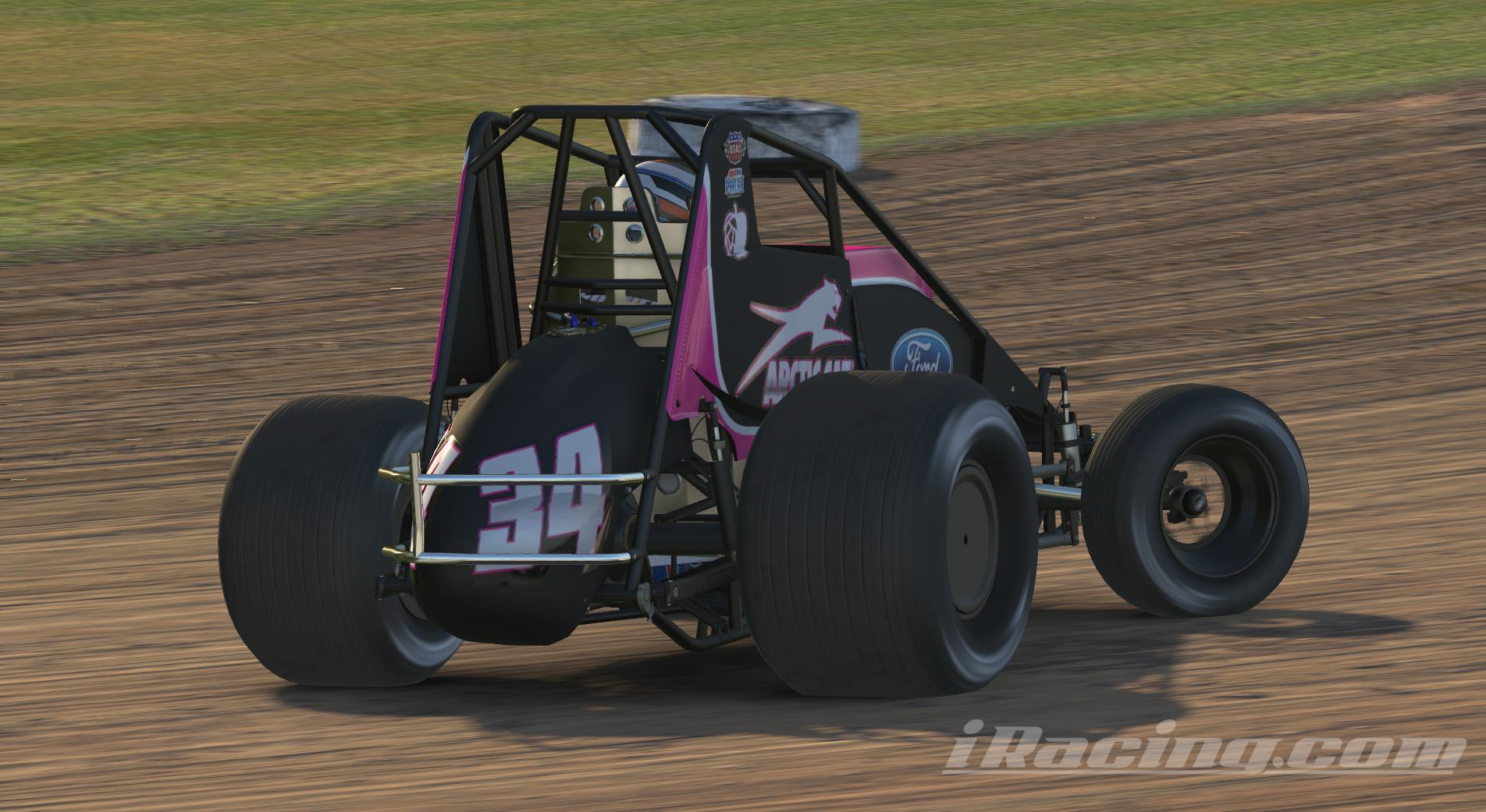 Branden Schatz 2022 Dirt Sprint Non Wing by Jason Furqueron - Trading ...