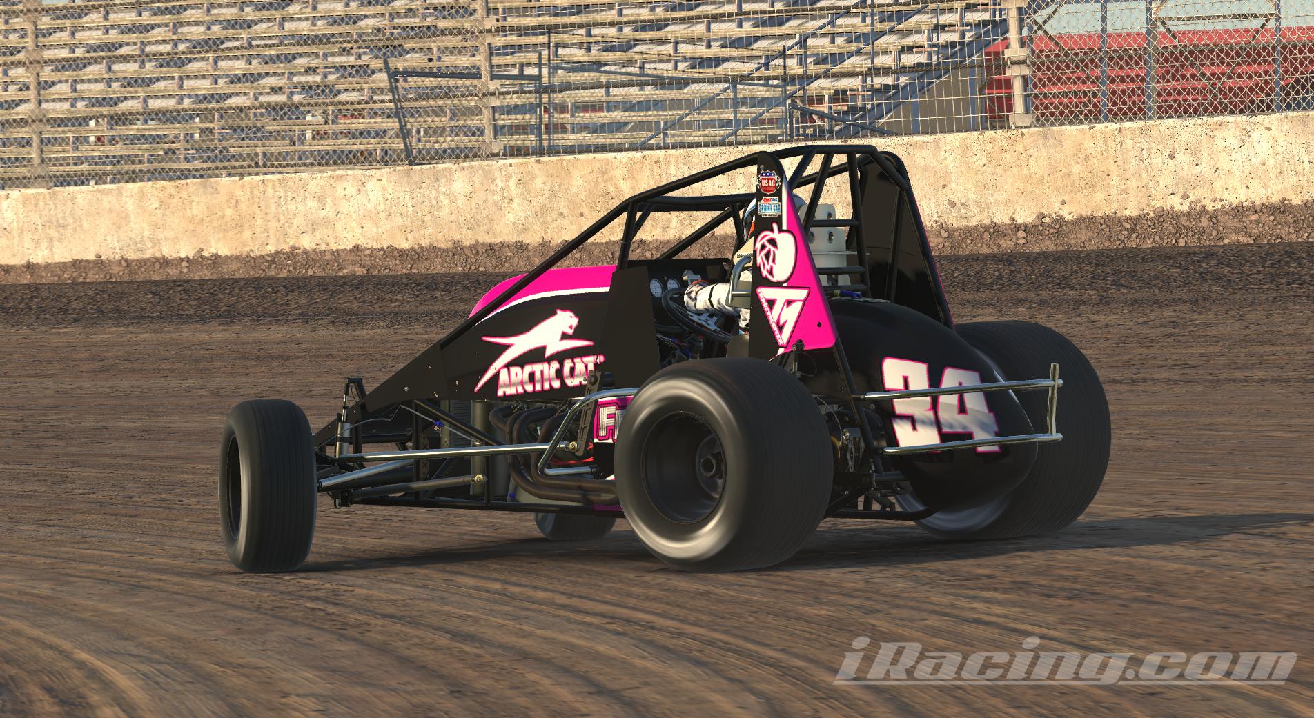 Branden Schatz 2022 Dirt Sprint Non Wing by Jason Furqueron - Trading ...