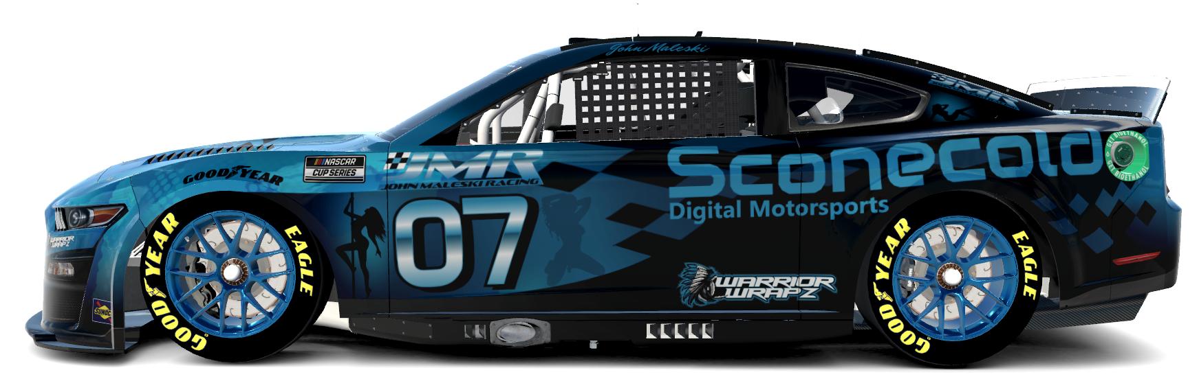 John Maleski #07 - NASCAR Cup Series Next Gen Ford Mustang - Sconecold ...