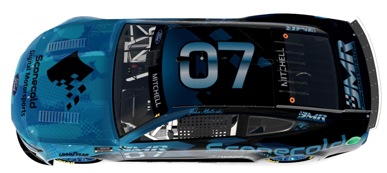 John Maleski #07 - NASCAR Cup Series Next Gen Ford Mustang - Sconecold ...