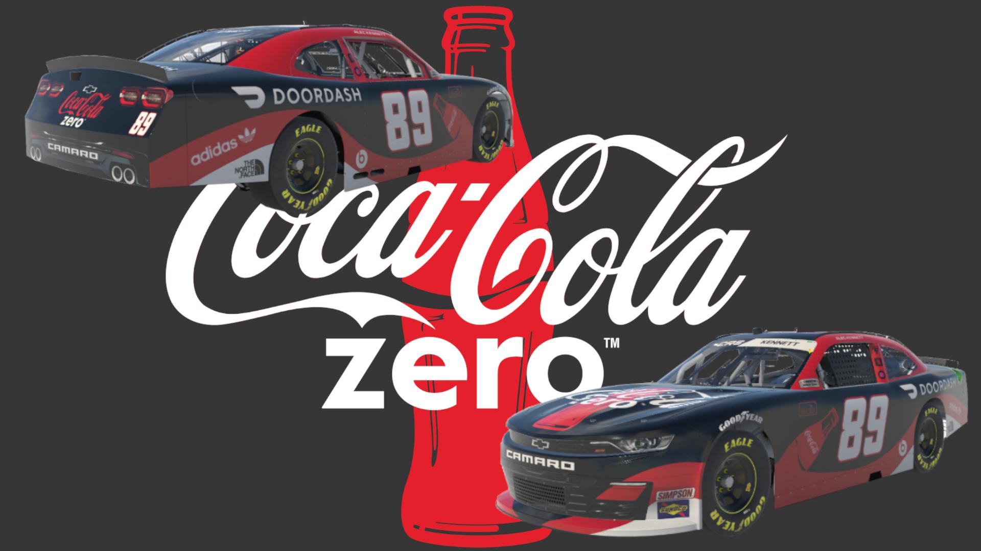 Coke Zero Xfinity Camaro by Alec Kennett - Trading Paints