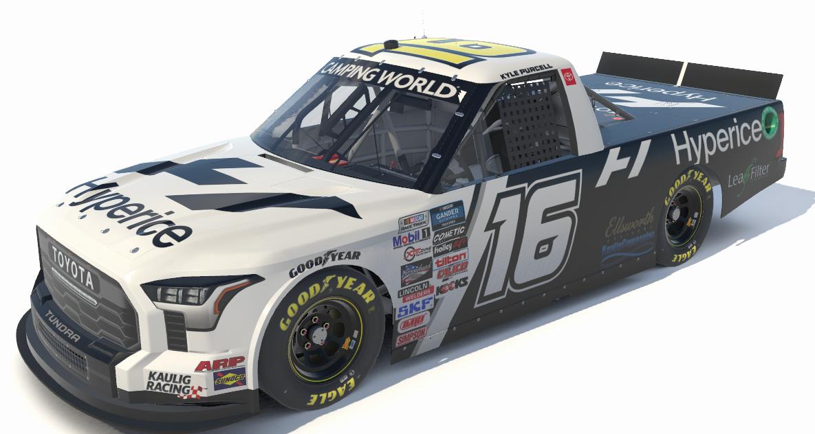 Allmendinger HyperIce Tundra #16 by Kyle Purcell - Trading Paints