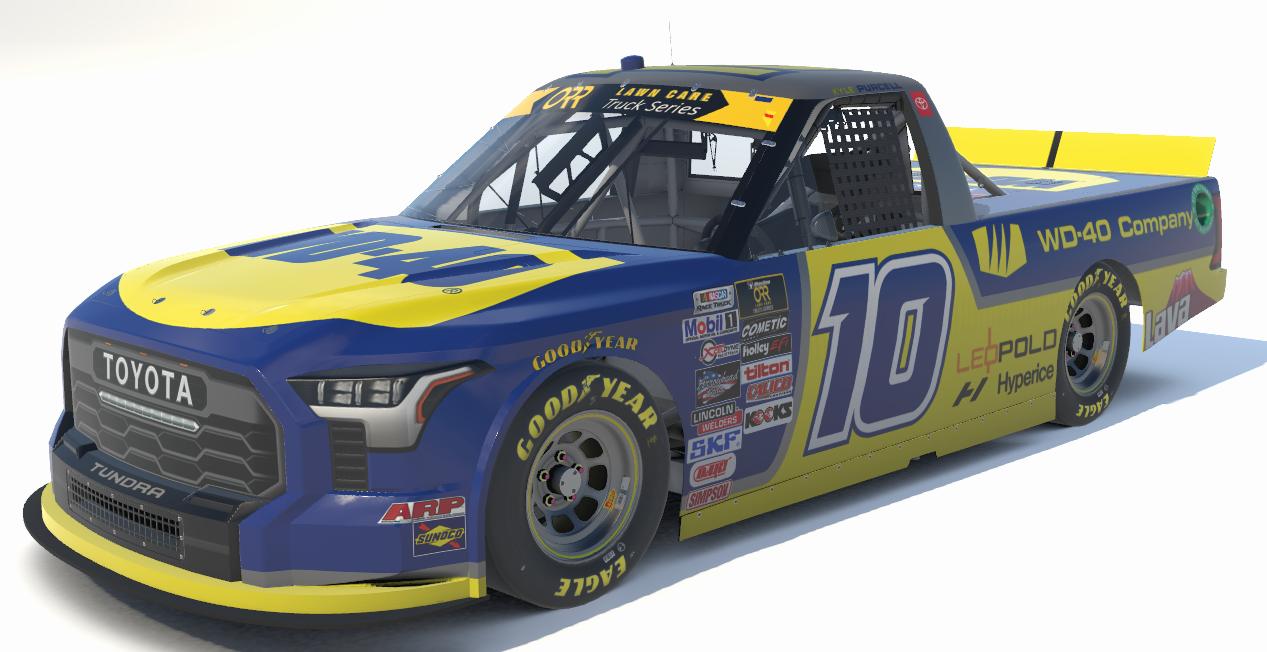 WD40 2022 Tundra TRD Custom #10 by Kyle Purcell - Trading Paints