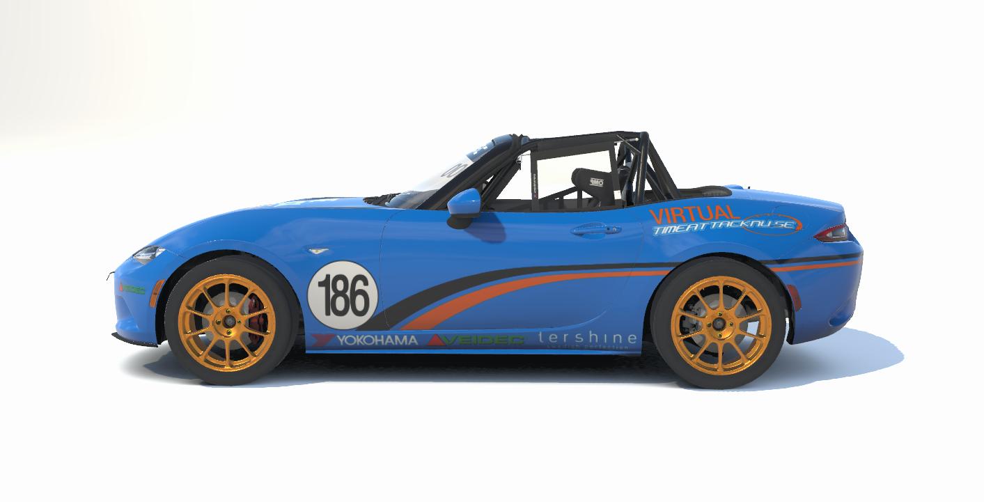 Virtual Time Attack MX-5 Cup - Blå by David K J. - Trading Paints