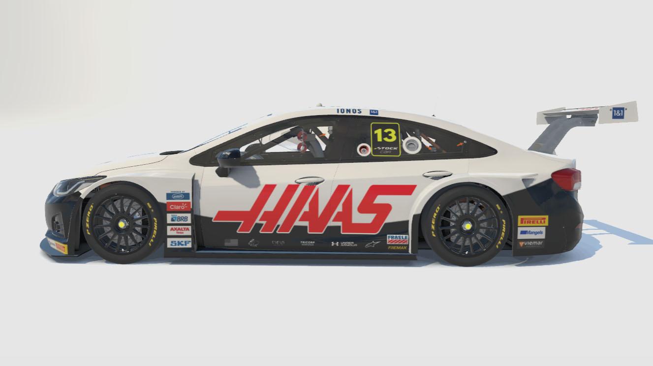 Chevrolet Cruze Haas F1 Team by Natã S. - Trading Paints