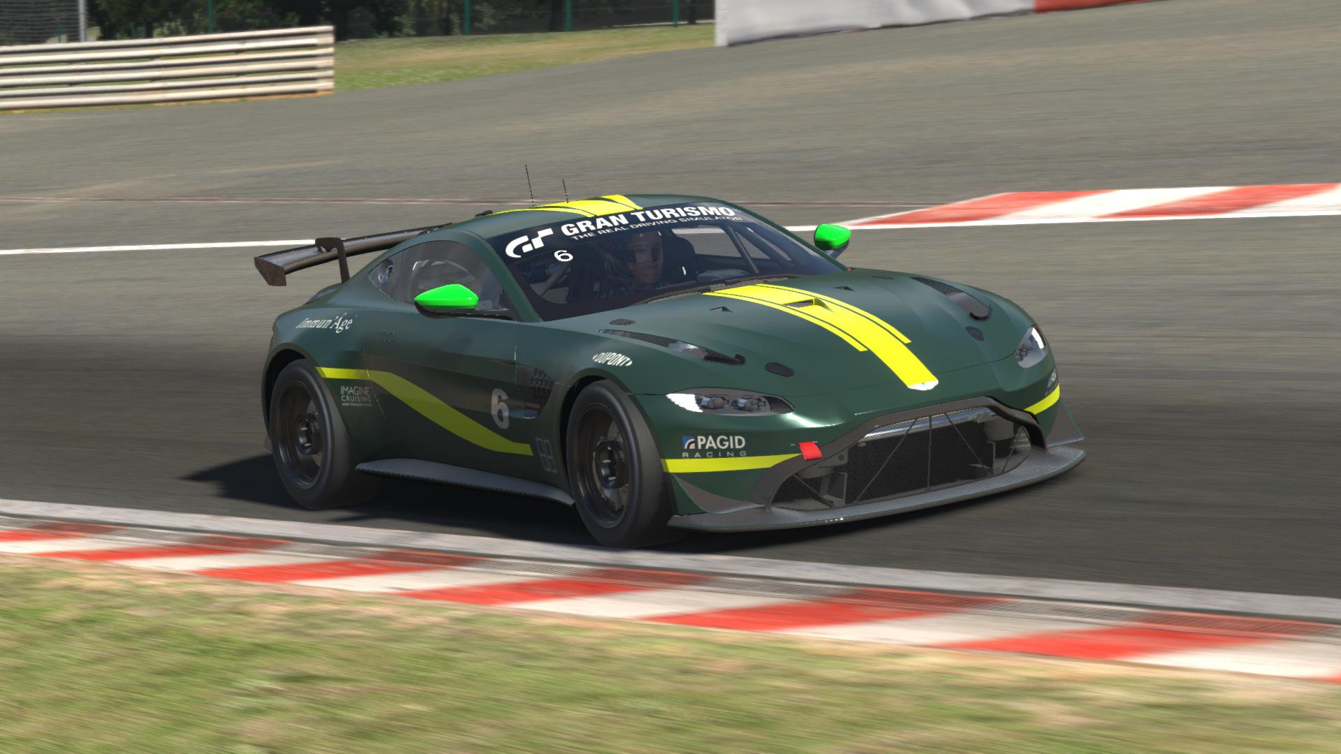 British green aston gt4 [clearcoat] by Mertol Shahin - Trading Paints