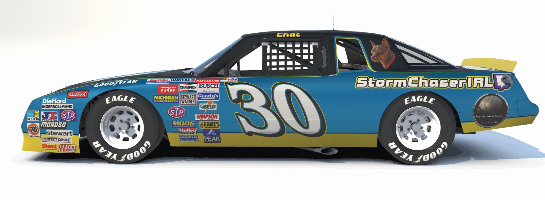 Official Aaron Roth 2022 Firecracker 400 1987 Monte Carlo by Manix ...