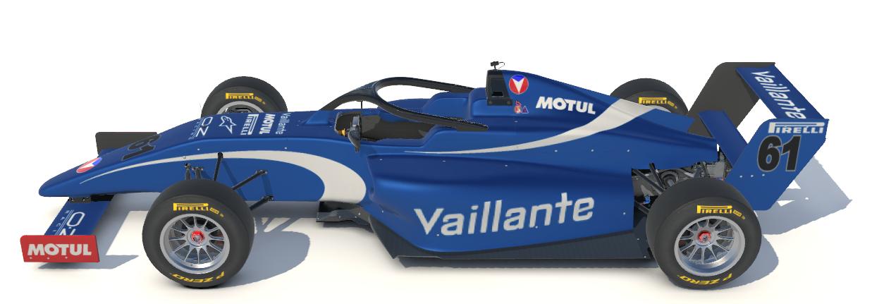 Formula 4 Vaillante metalic blue by Marcellus Breuning - Trading Paints