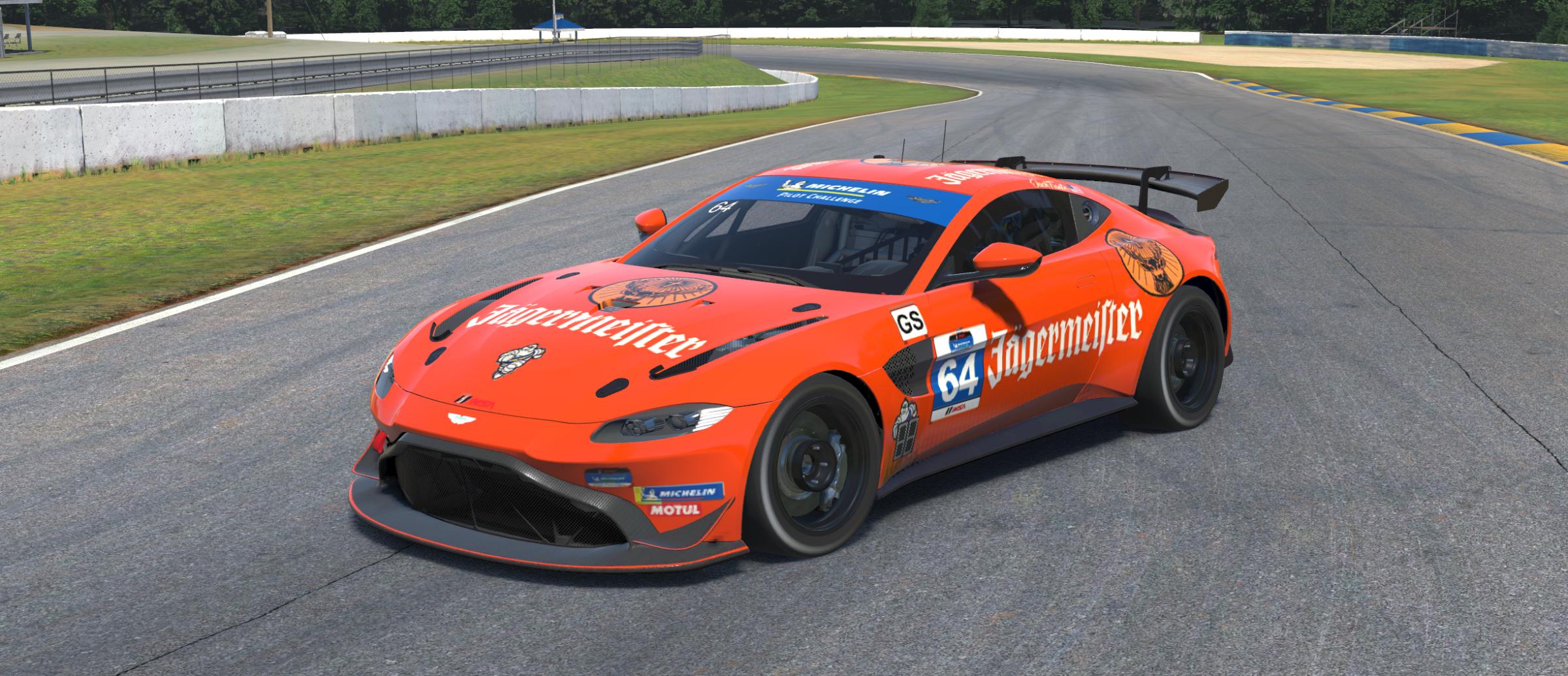 Jägermeister inspired Aston Martin Vantage GT4 by Jack Tranter2 ...