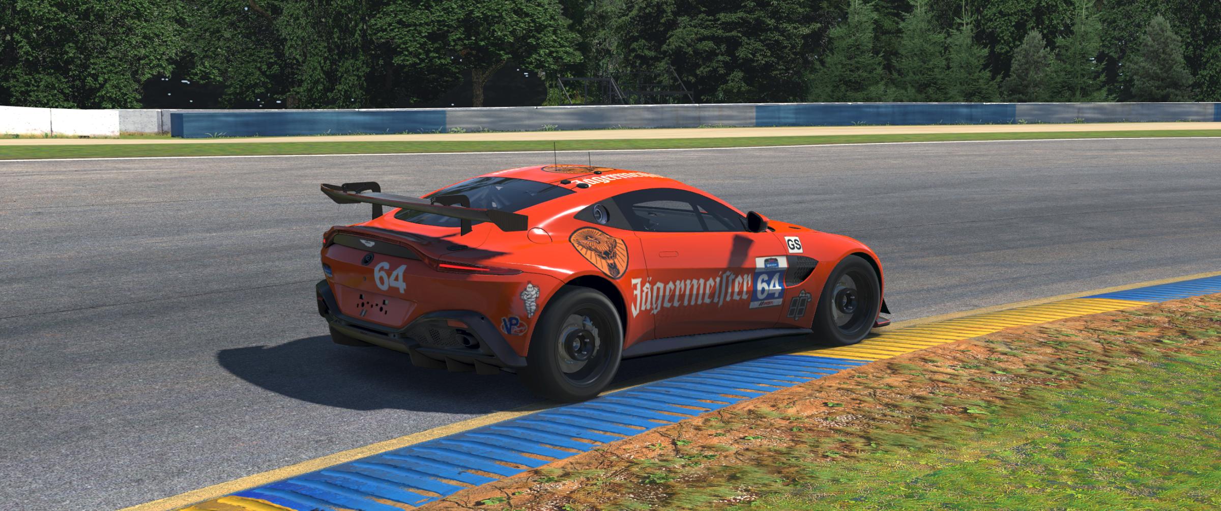Jägermeister inspired Aston Martin Vantage GT4 by Jack Tranter2 ...