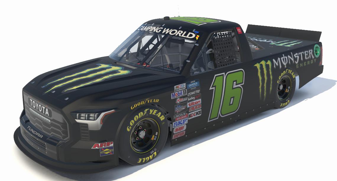 Monster Energy 2022 Tundra TRD - Matte Black by Kyle Purcell - Trading ...