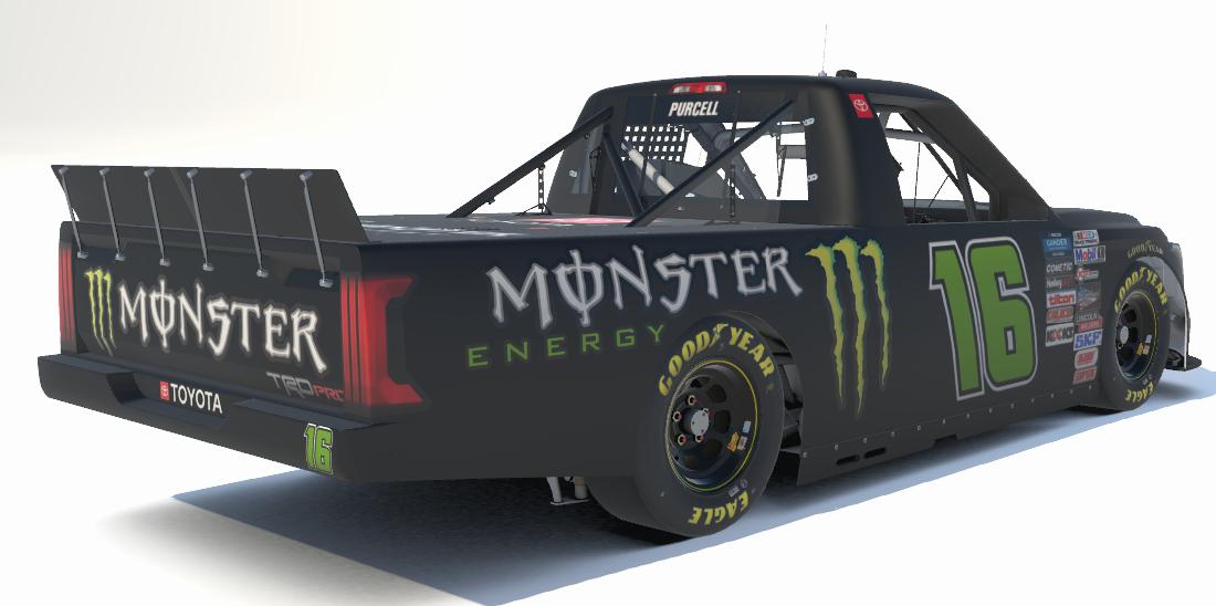 Monster Energy 2022 Tundra TRD - Matte Black by Kyle Purcell - Trading ...