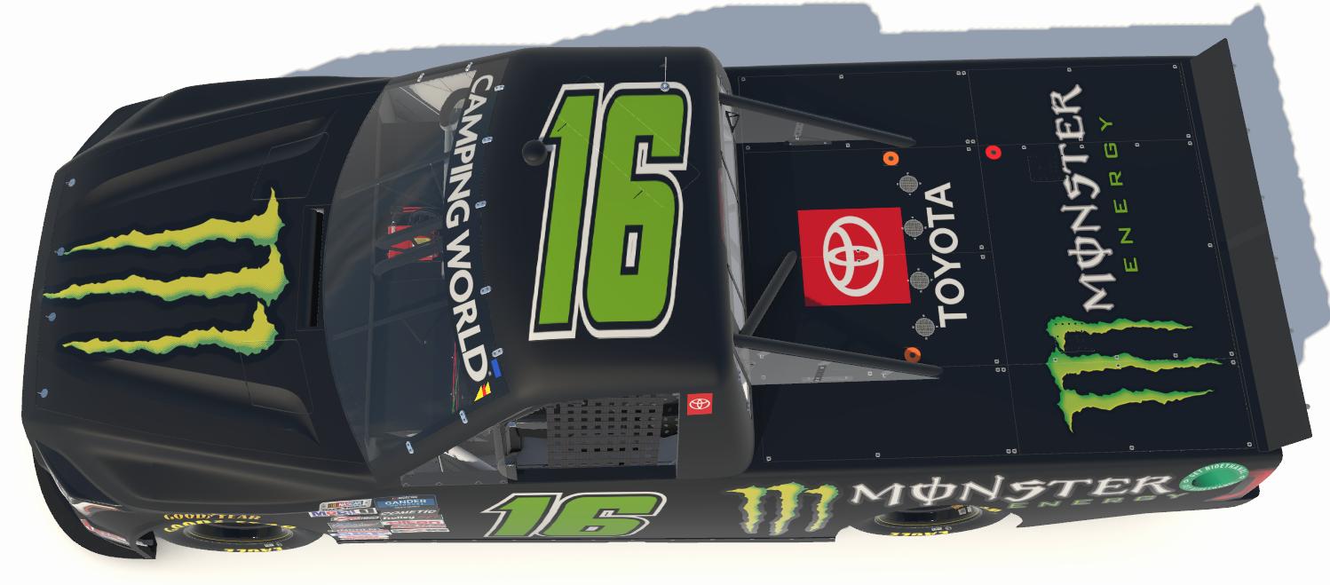 Monster Energy 2022 Tundra TRD - Matte Black by Kyle Purcell - Trading ...