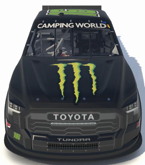 Monster Energy 2022 Tundra TRD - Matte Black by Kyle Purcell - Trading ...