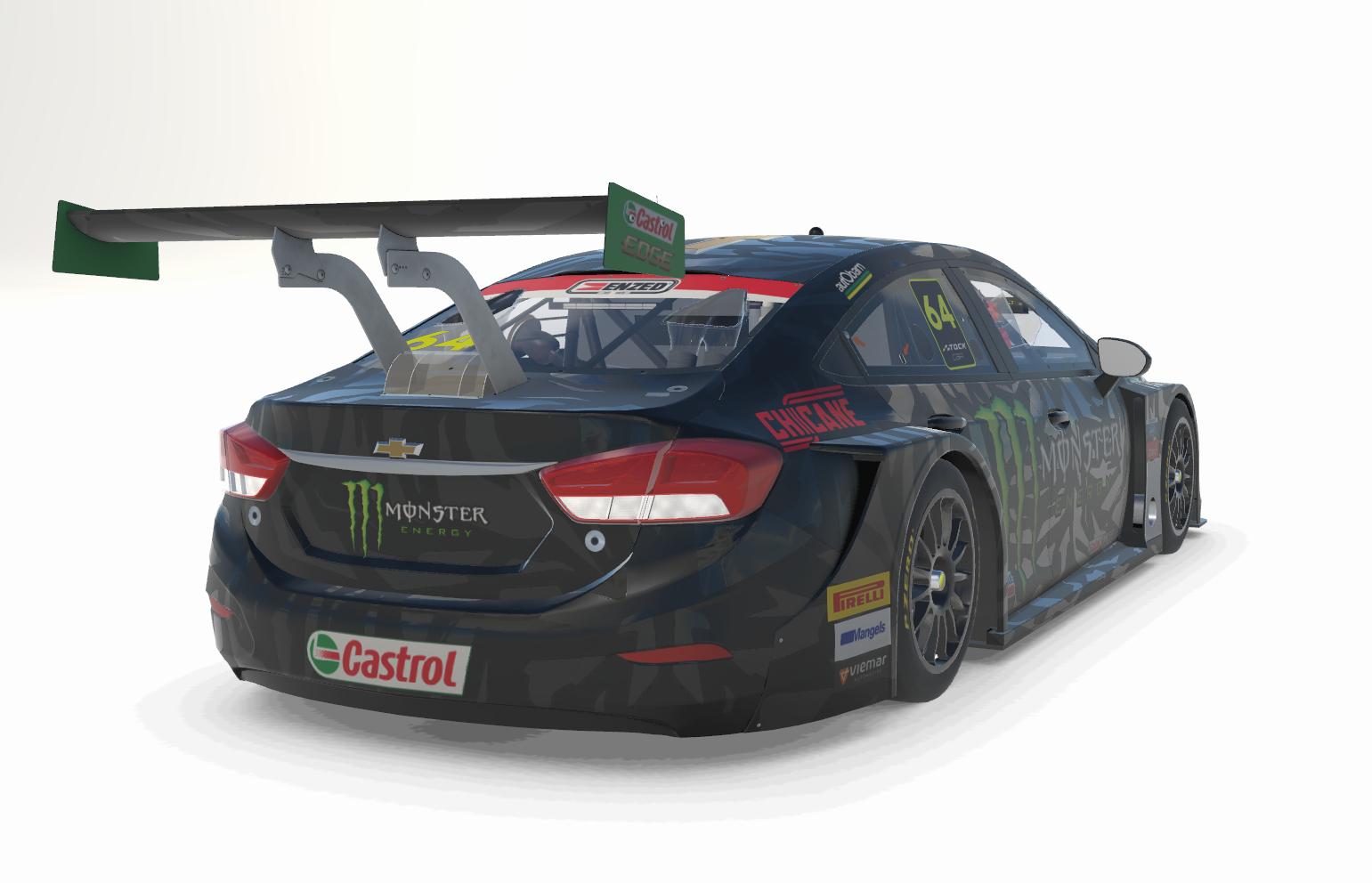Monster Energy - Cam Waters by Marc Gomes - Trading Paints