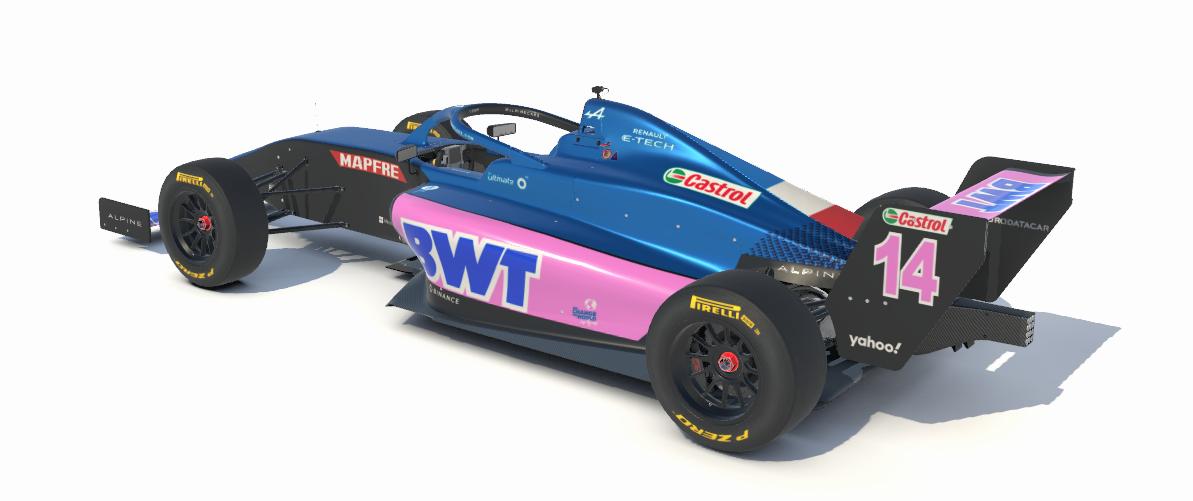 Alpine A552 F1 2022 Livery for IR-04 by Paul R Chaloner - Trading Paints