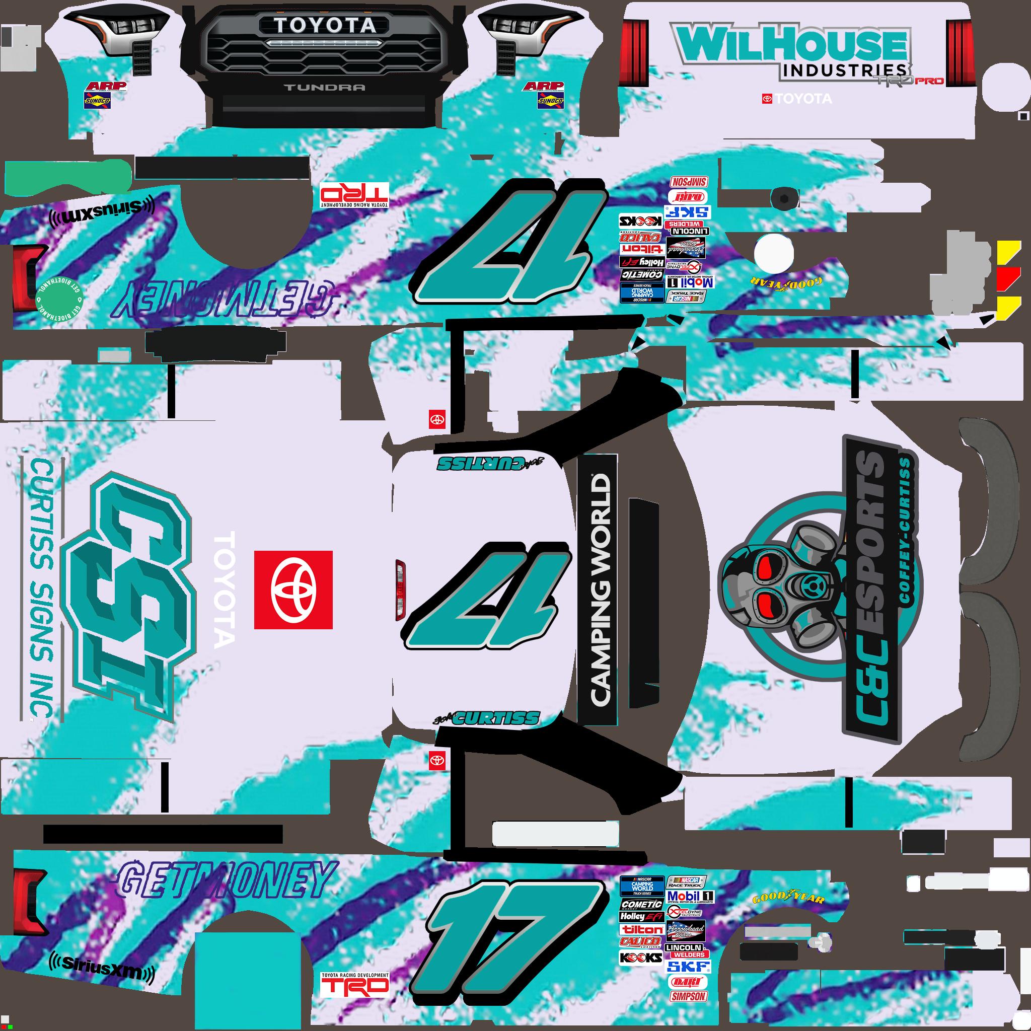 Toyota Tundra Truck 2022 jazz cup by John Curtiss - Trading Paints
