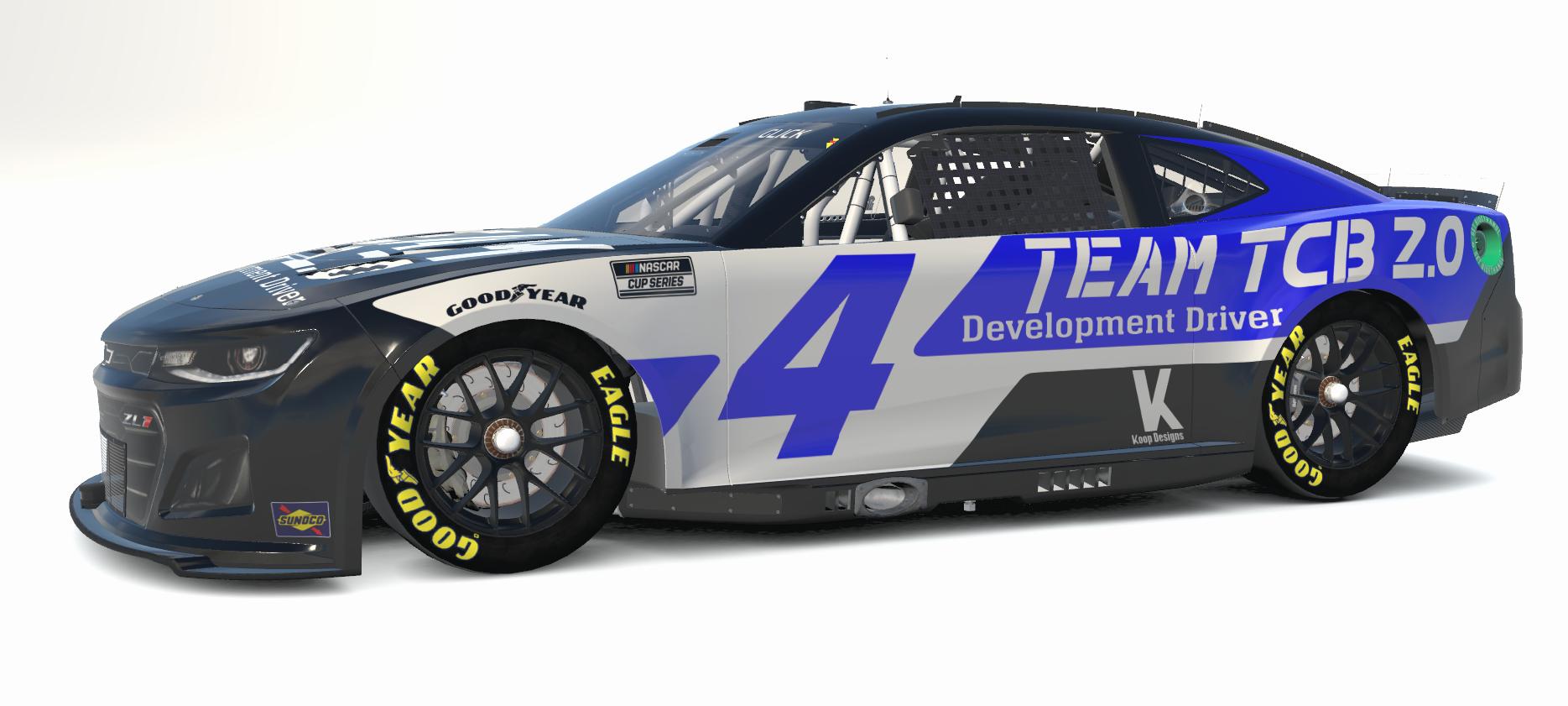 Carson Freeman Team TCB 2.0 Development Driver (Custom #4) by Kooper G ...