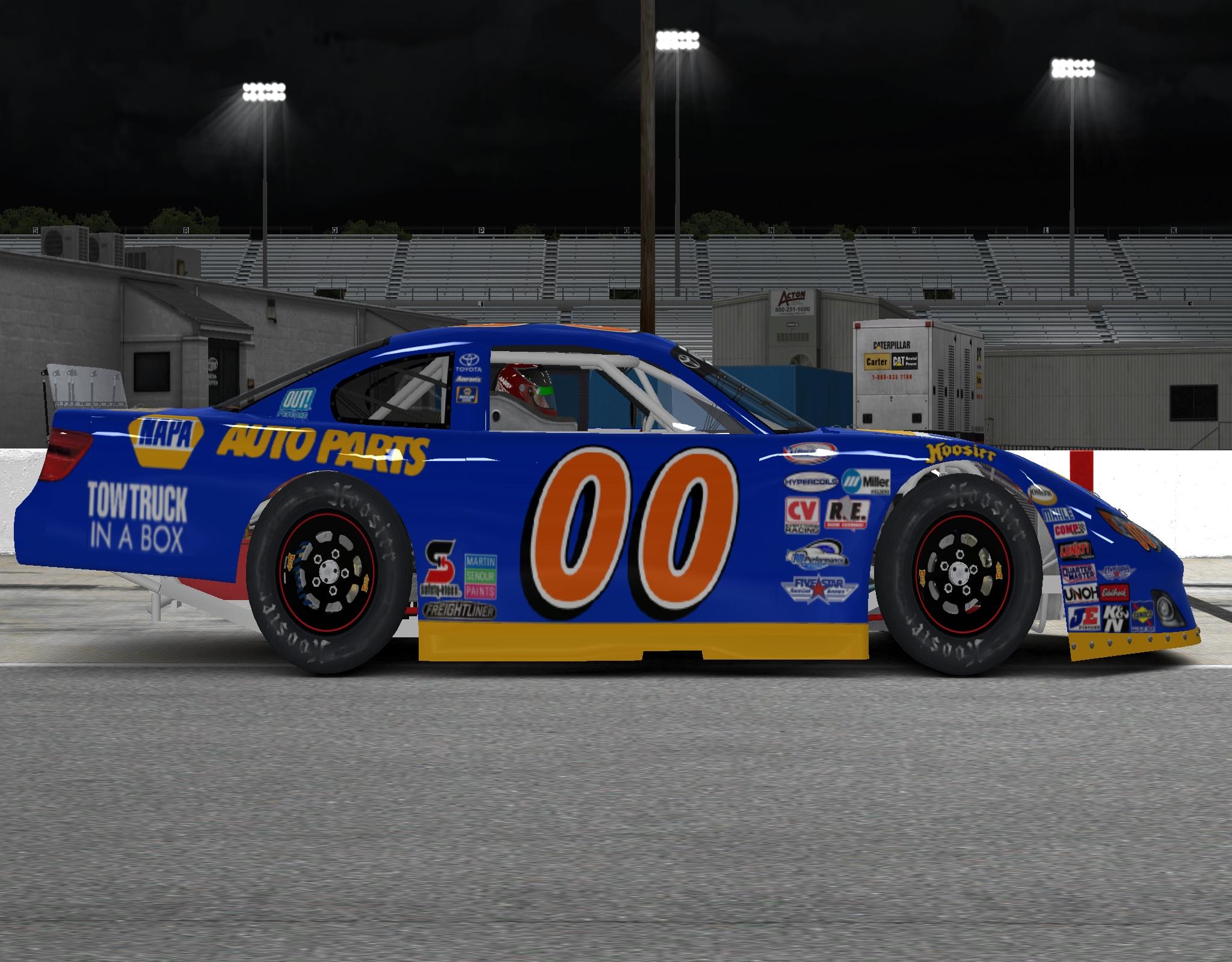 NAPA Auto Parts Toyota Super Late Model by Michael JR Wilson - Trading ...