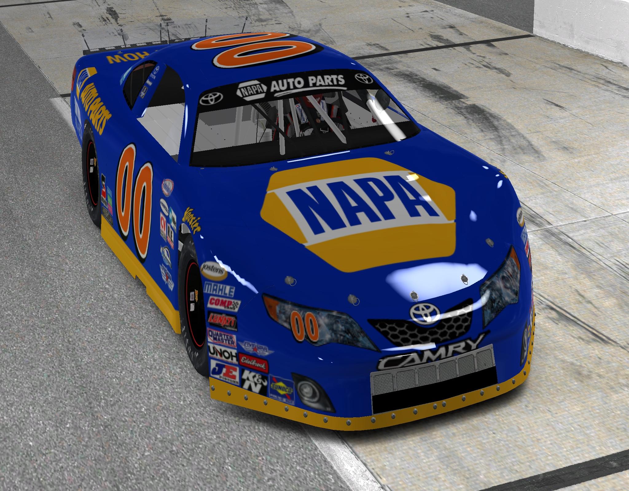 NAPA Auto Parts Toyota Super Late Model by Michael JR Wilson - Trading ...