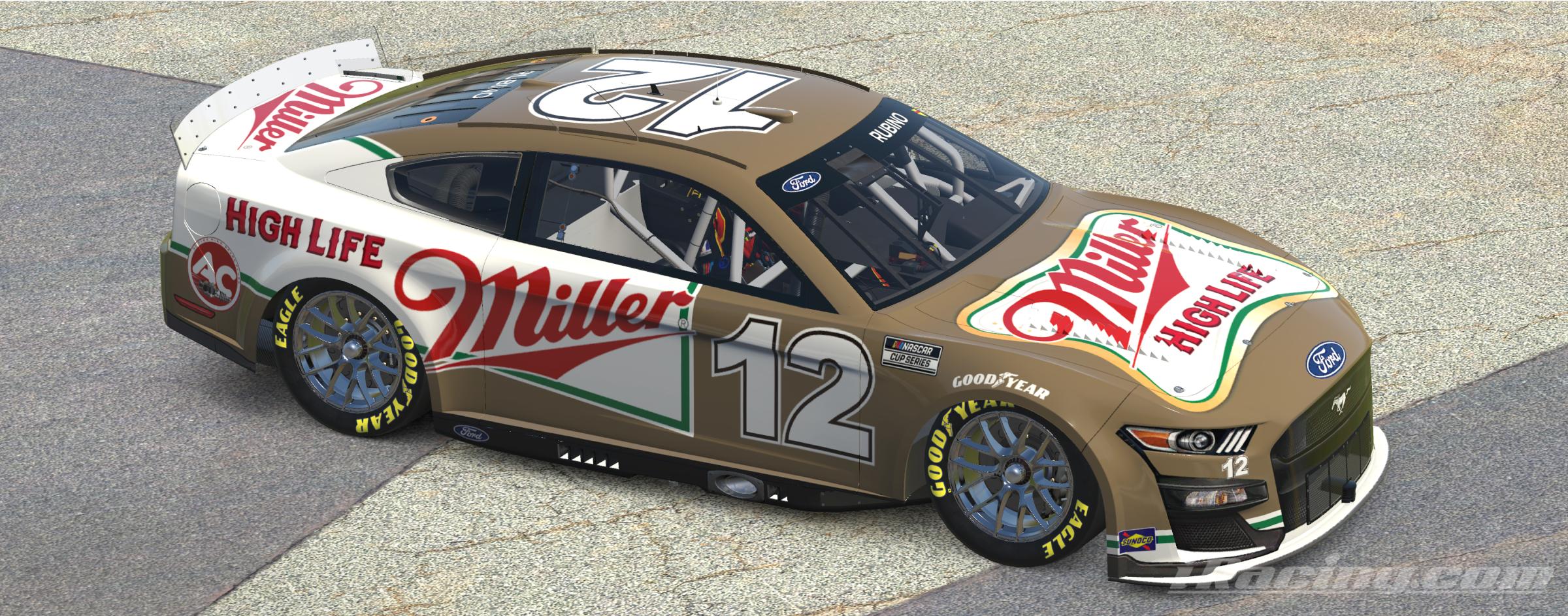 Miller High Life - Mustang by John Rubino - Trading Paints