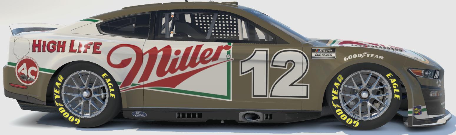Miller High Life - Mustang by John Rubino - Trading Paints