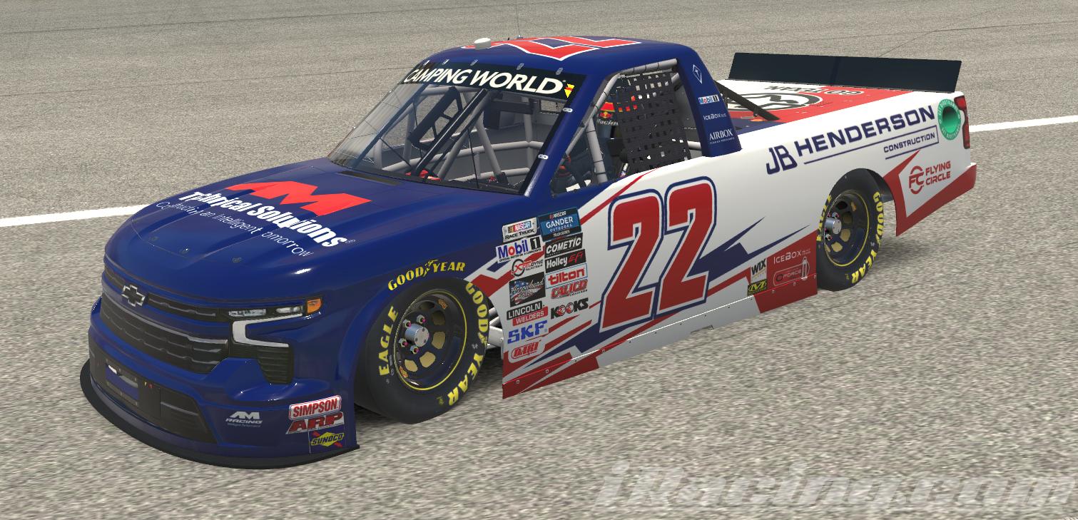 Austin Wayne Self 2022 AM Technical Solutions Silverado No Number by ...