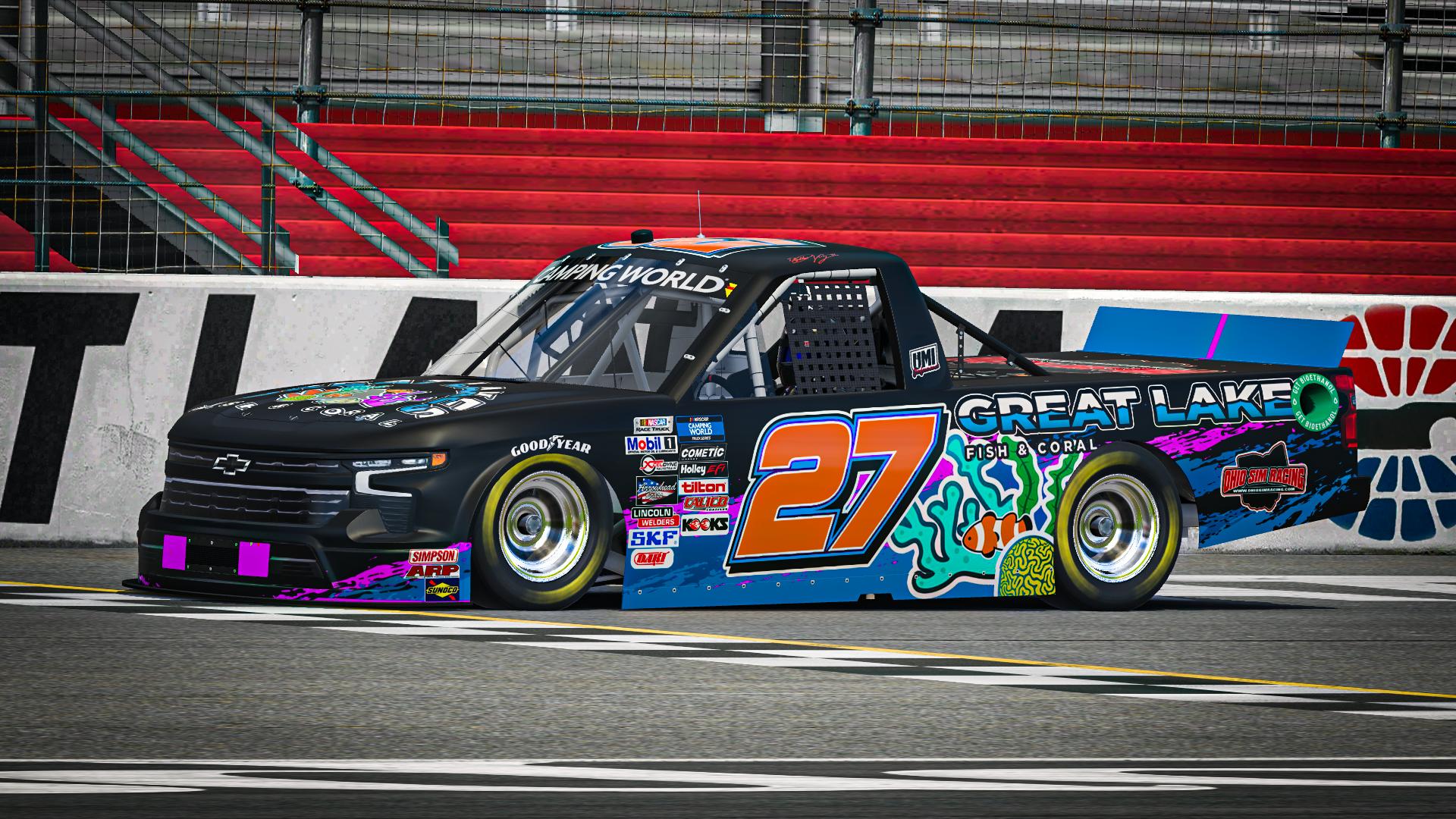 Great Lakes Fish and Coral Truck by Britt Vanmeter - Trading Paints