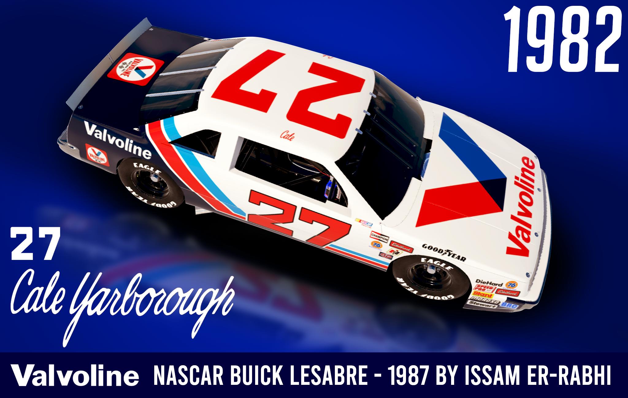 Valvoline MC Anderson Racing 1982 - Cale Yarborough #27 by Issam Er ...