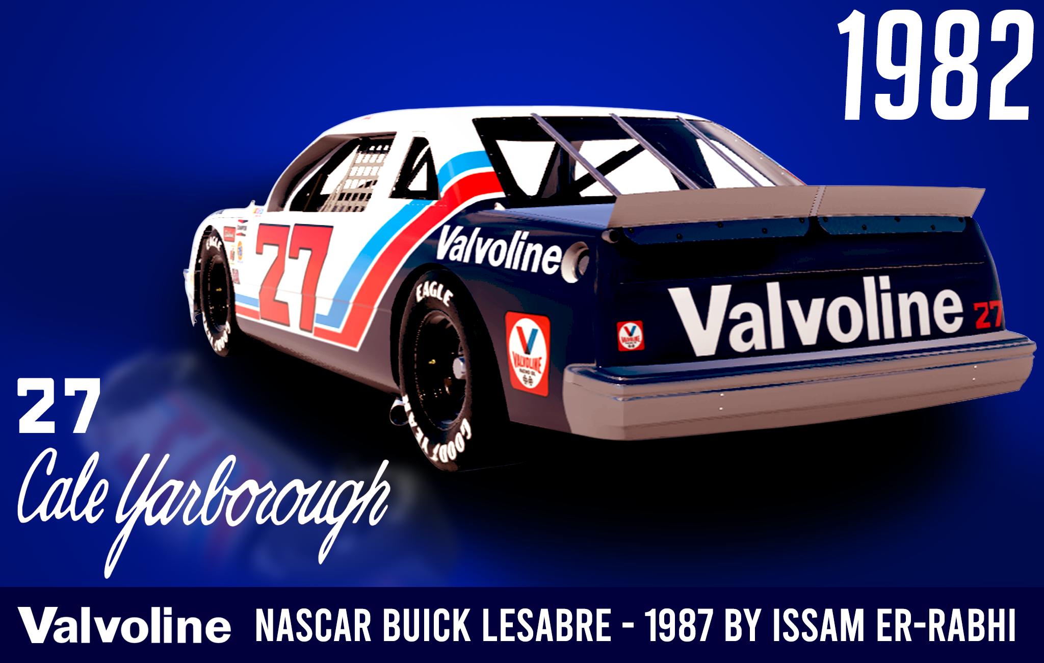 Valvoline MC Anderson Racing 1982 - Cale Yarborough #27 by Issam Er ...