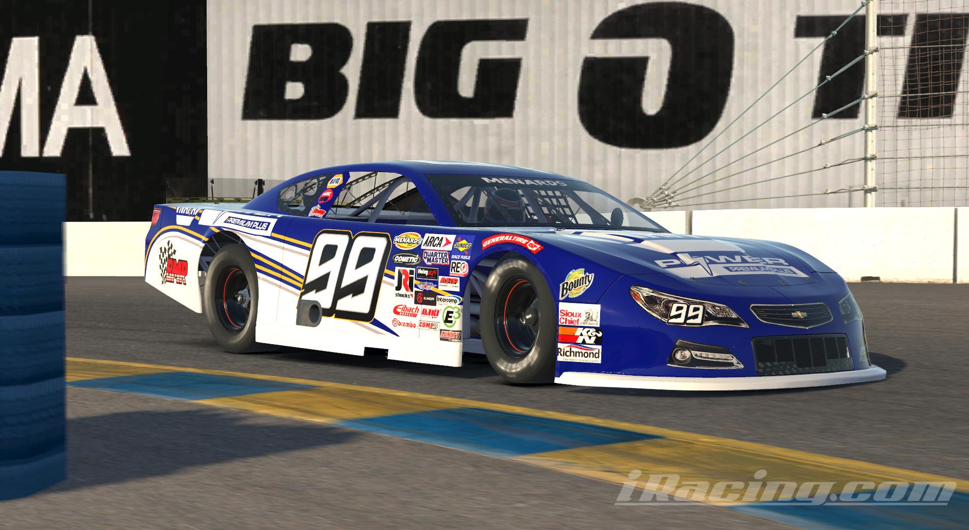 Cole Moore 2022 ARCA SLM Blue by Manix Furqueron - Trading Paints