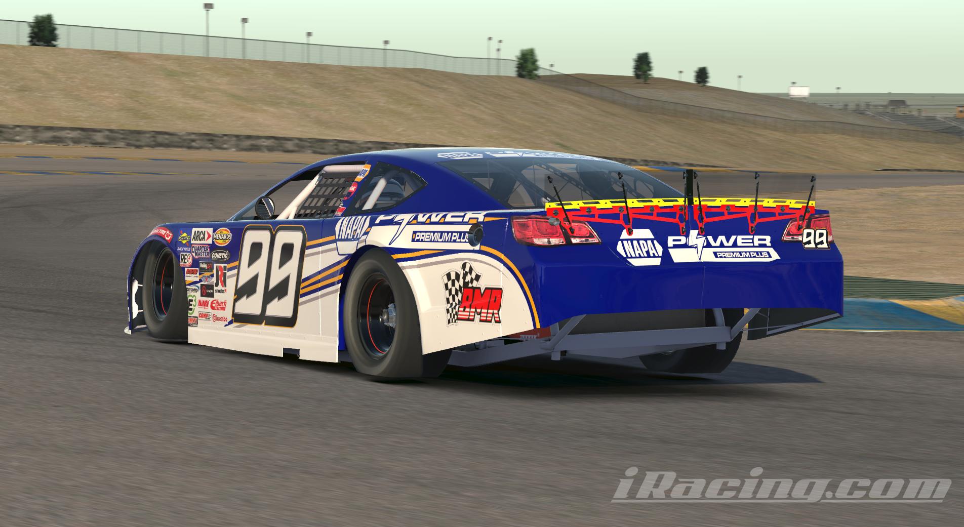 Cole Moore 2022 ARCA SLM Blue by Jason Furqueron - Trading Paints