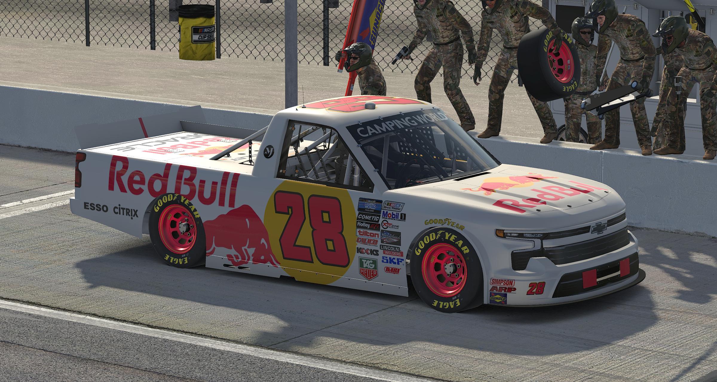 Red Bull by Michael Jarvis - Trading Paints