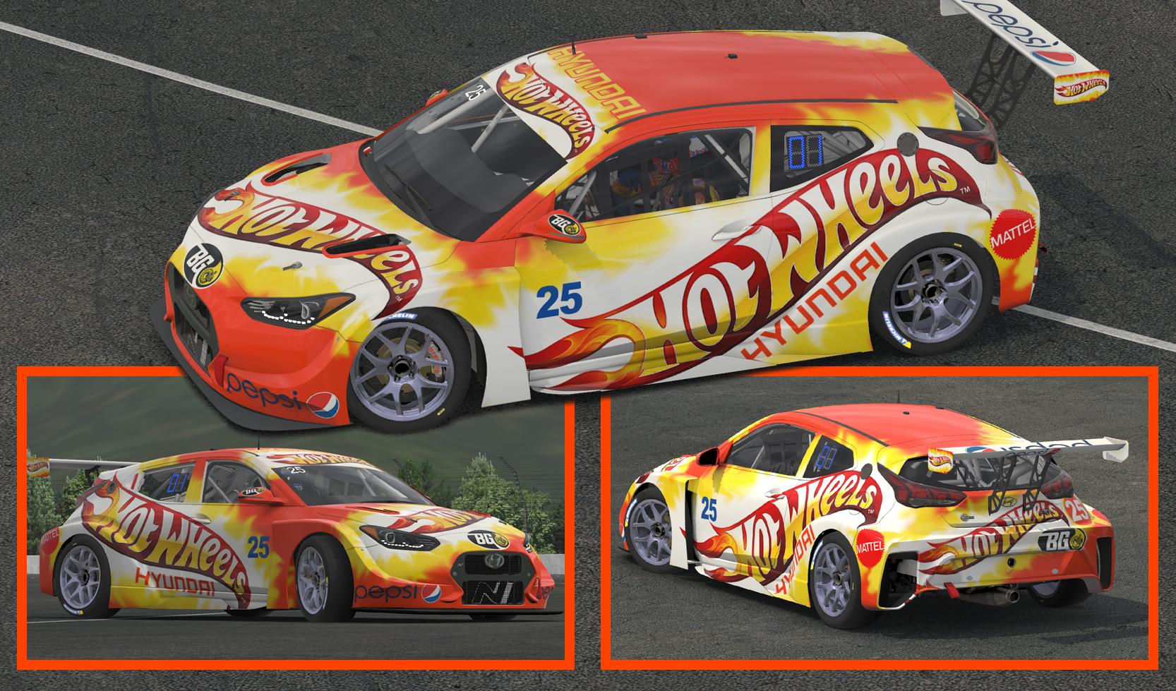 Hyundai Veloster Hot Wheels by Clyde Coman - Trading Paints