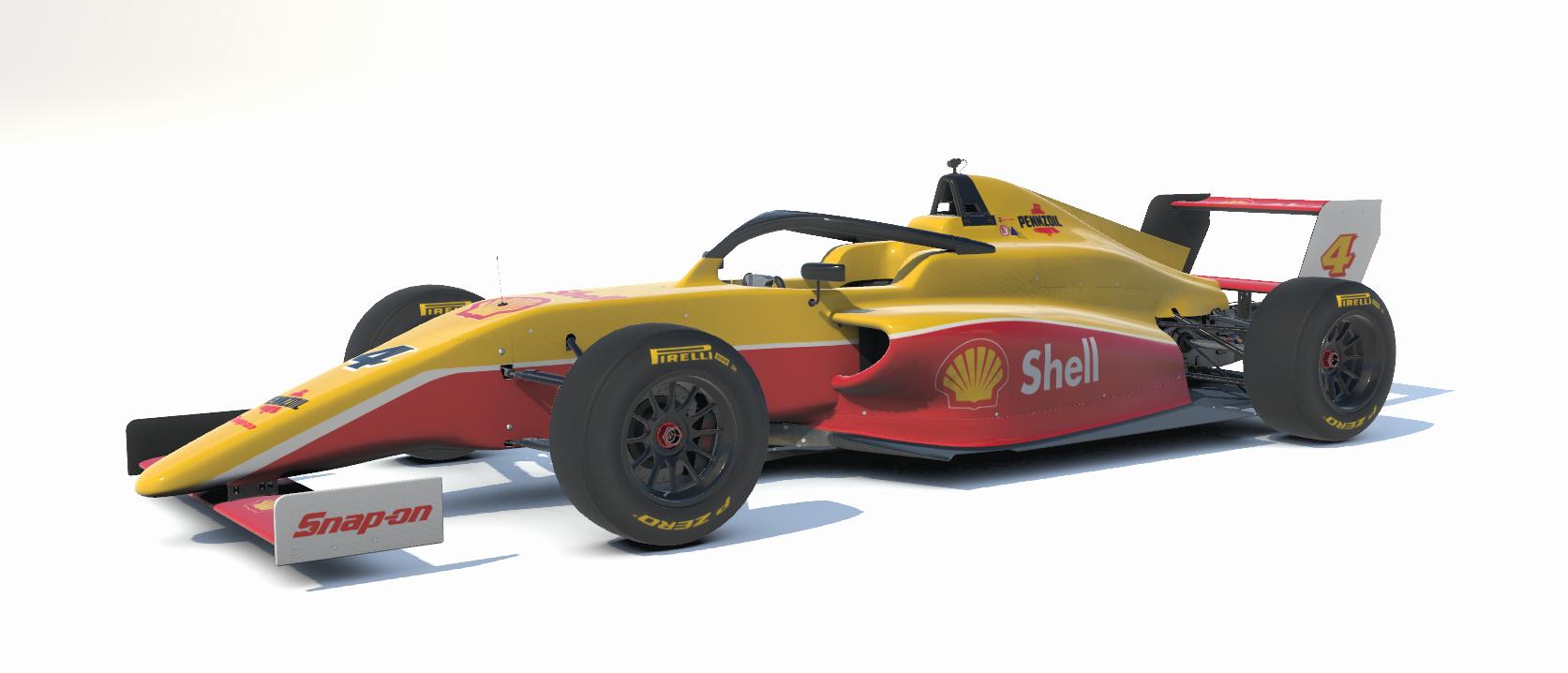 Shell Formula iR-04 (Custom Number) by Will Bangs - Trading Paints