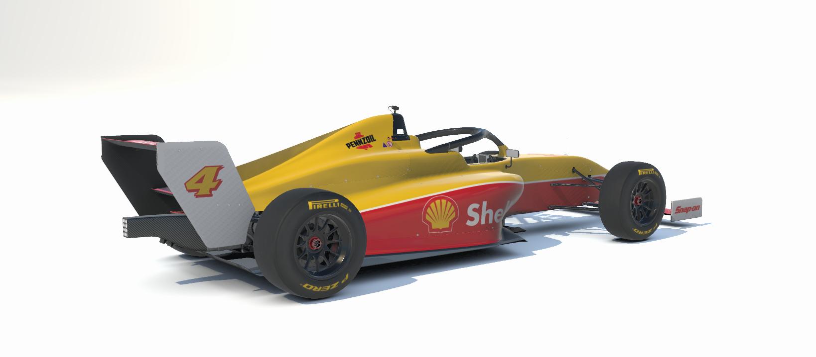 Shell Formula iR-04 (Custom Number) by Will Bangs - Trading Paints