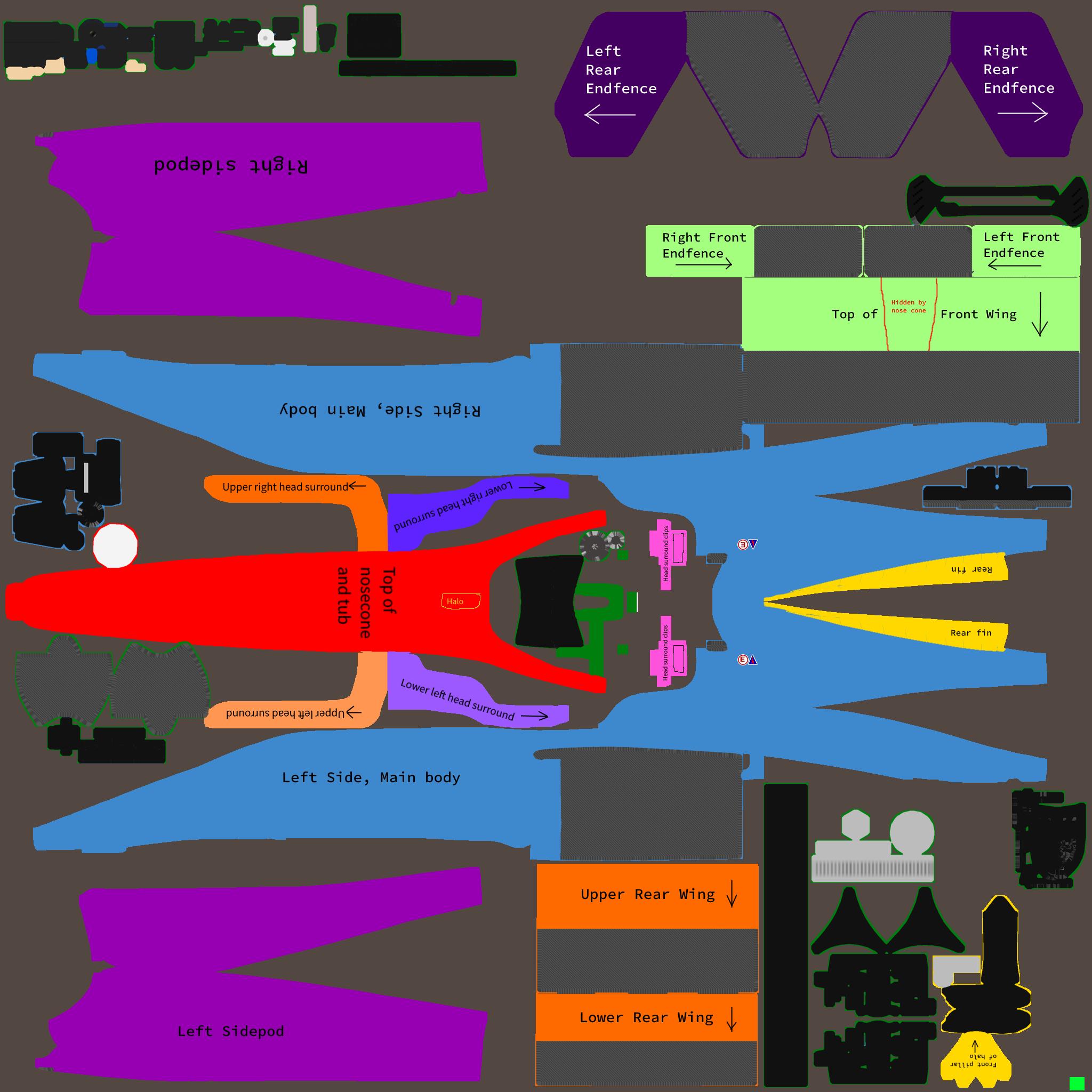 Labeled color guide by Michael B. - Trading Paints