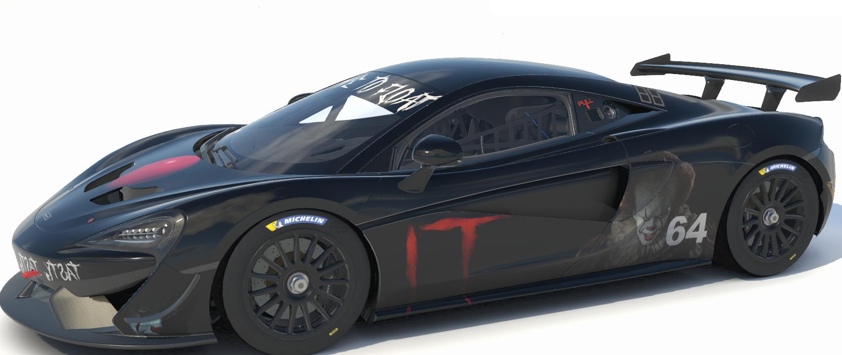 Pennywise Mclaren 570S GT4 by Sam Eagleton - Trading Paints