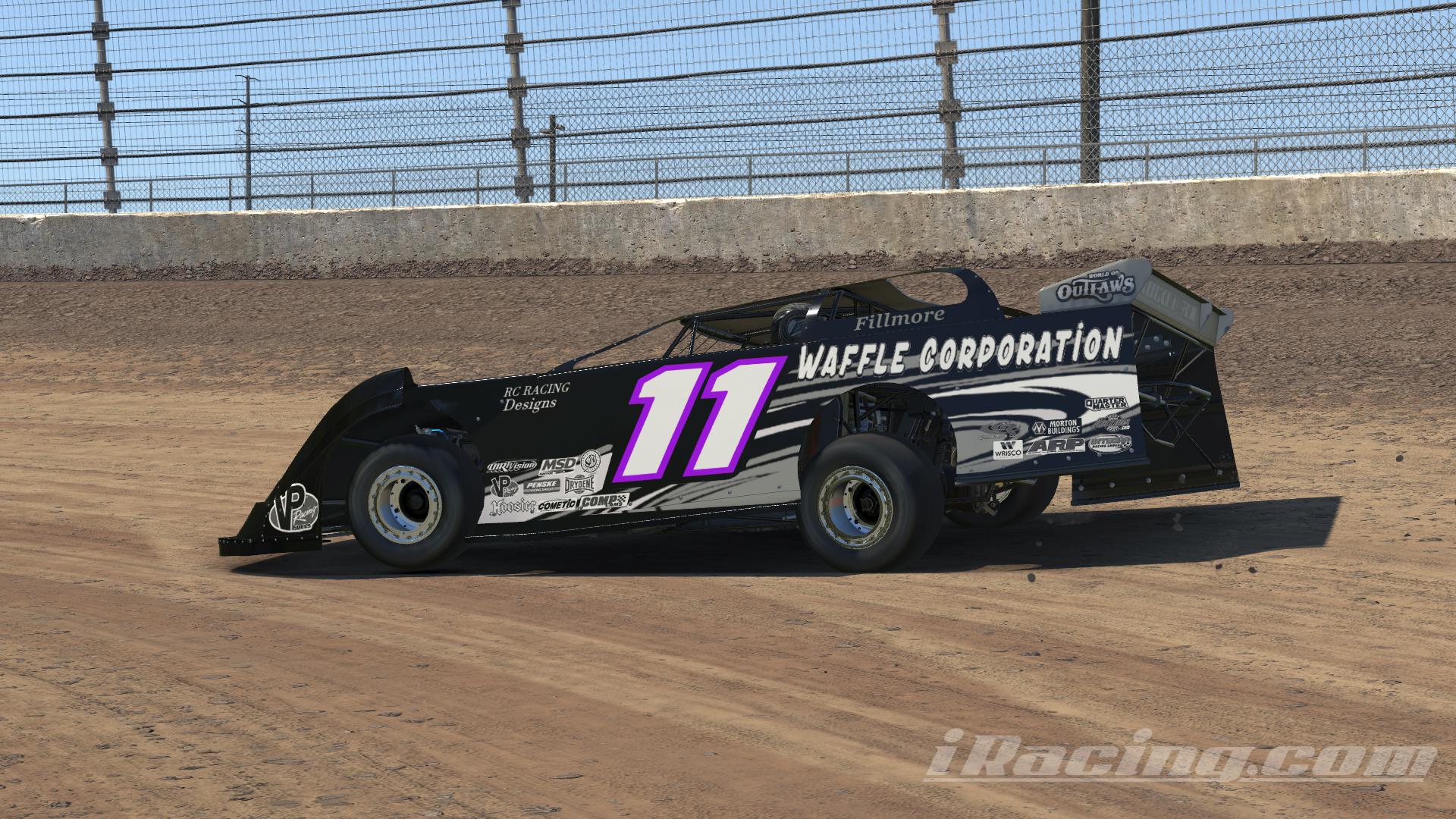 Dirt Late Model Eric Fillmore by Robert Charette - Trading Paints