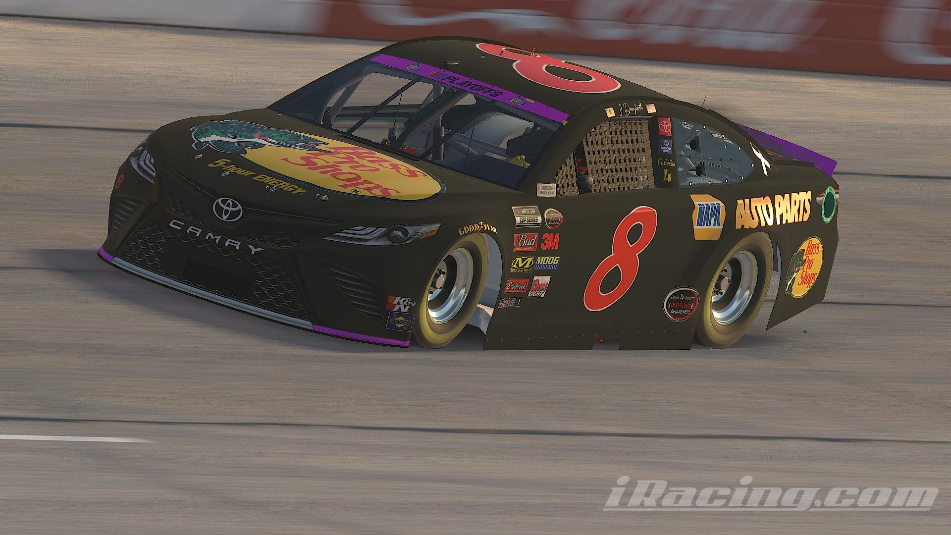 James Danforth #8 MTJ inspired Toyota Camry by James D. - Trading Paints