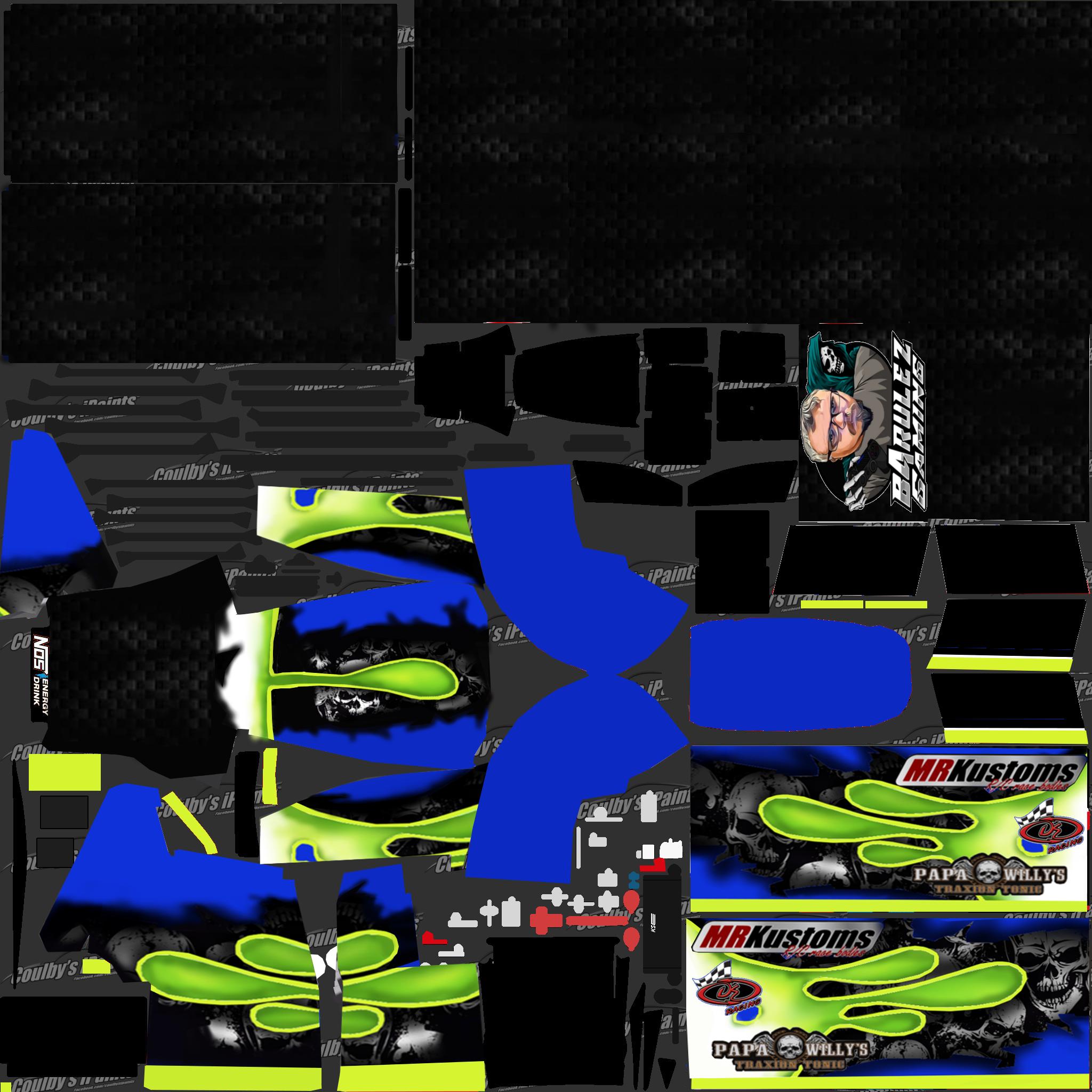 sprintcarRcwarapdrips by Eric G Gann - Trading Paints