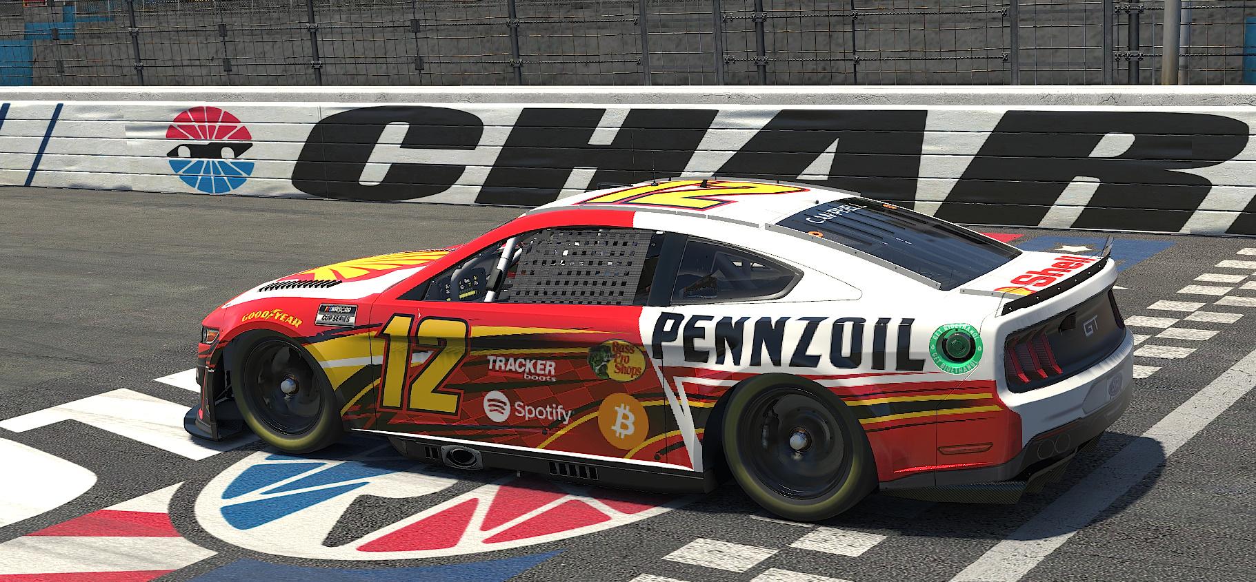 NextGen Mustang Shell Pennzoil by Chance Campbell - Trading Paints