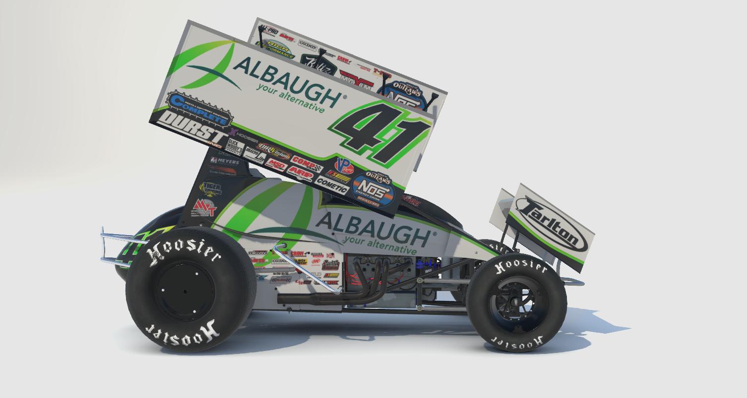 Carson Macedo 2022 Albaugh #41 by Jake Boyer - Trading Paints