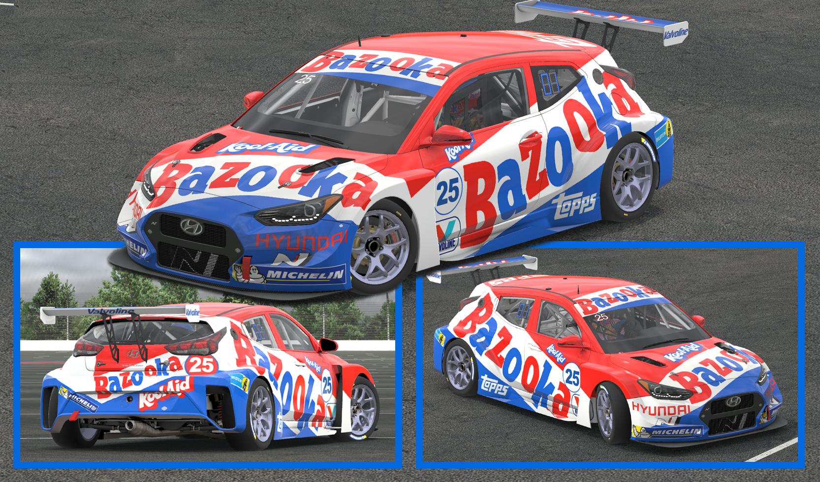 Hyundai Veloster Bazooka by Clyde Coman - Trading Paints