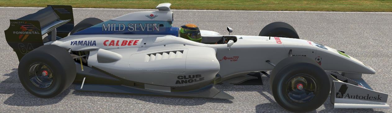 1994 Tyrrell 022 by Matthew Ponto - Trading Paints