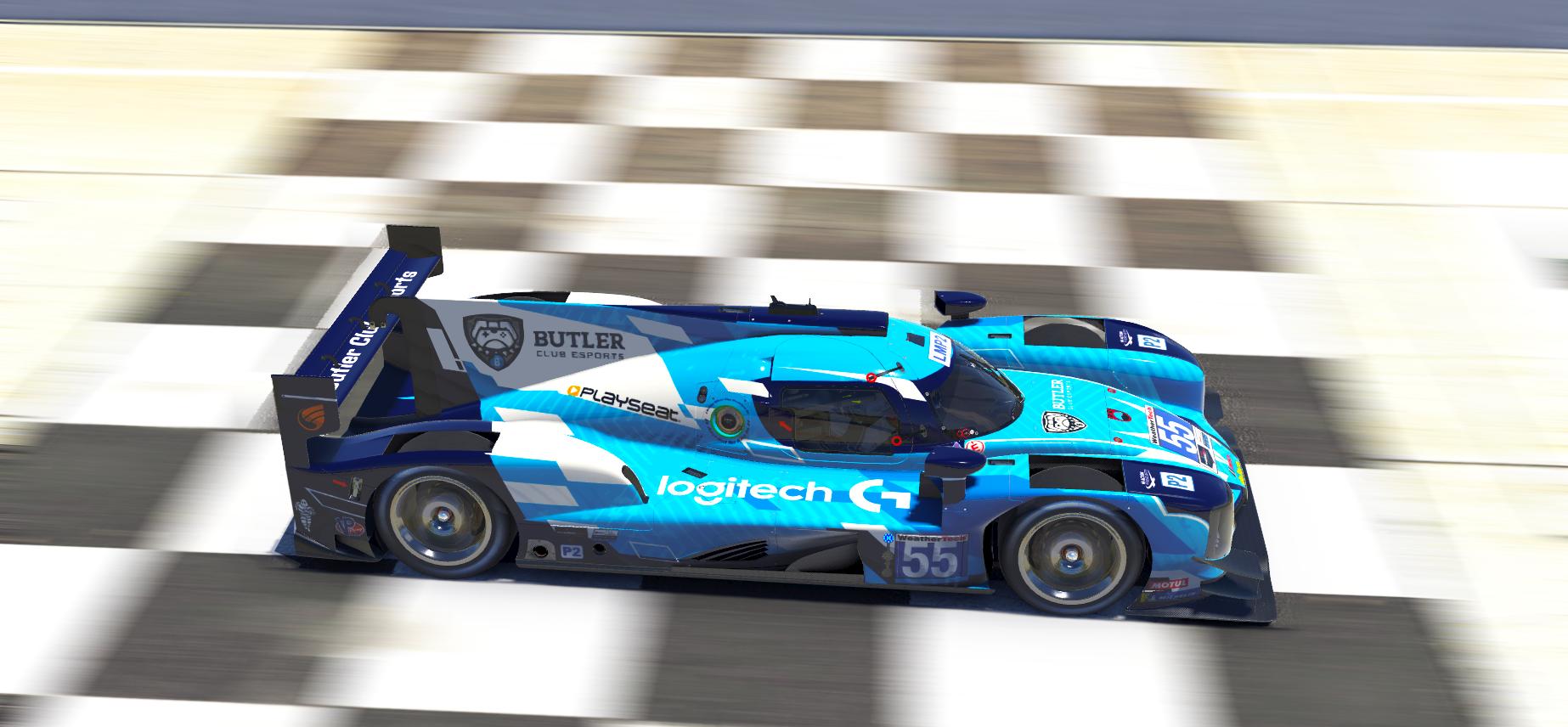 Butler Club Esports Dallara P217 by Wyatt Harvey2 - Trading Paints