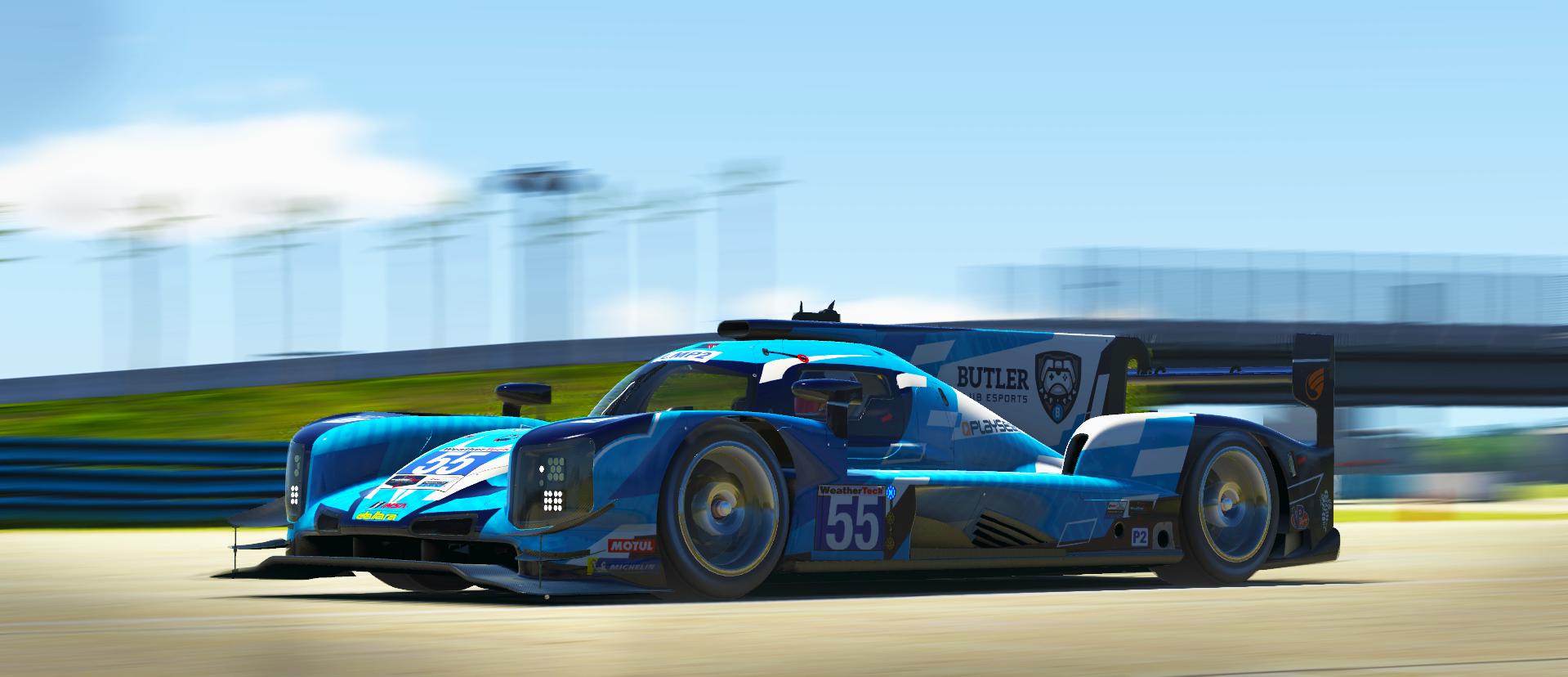 Butler Club Esports Dallara P217 by Wyatt Harvey2 - Trading Paints