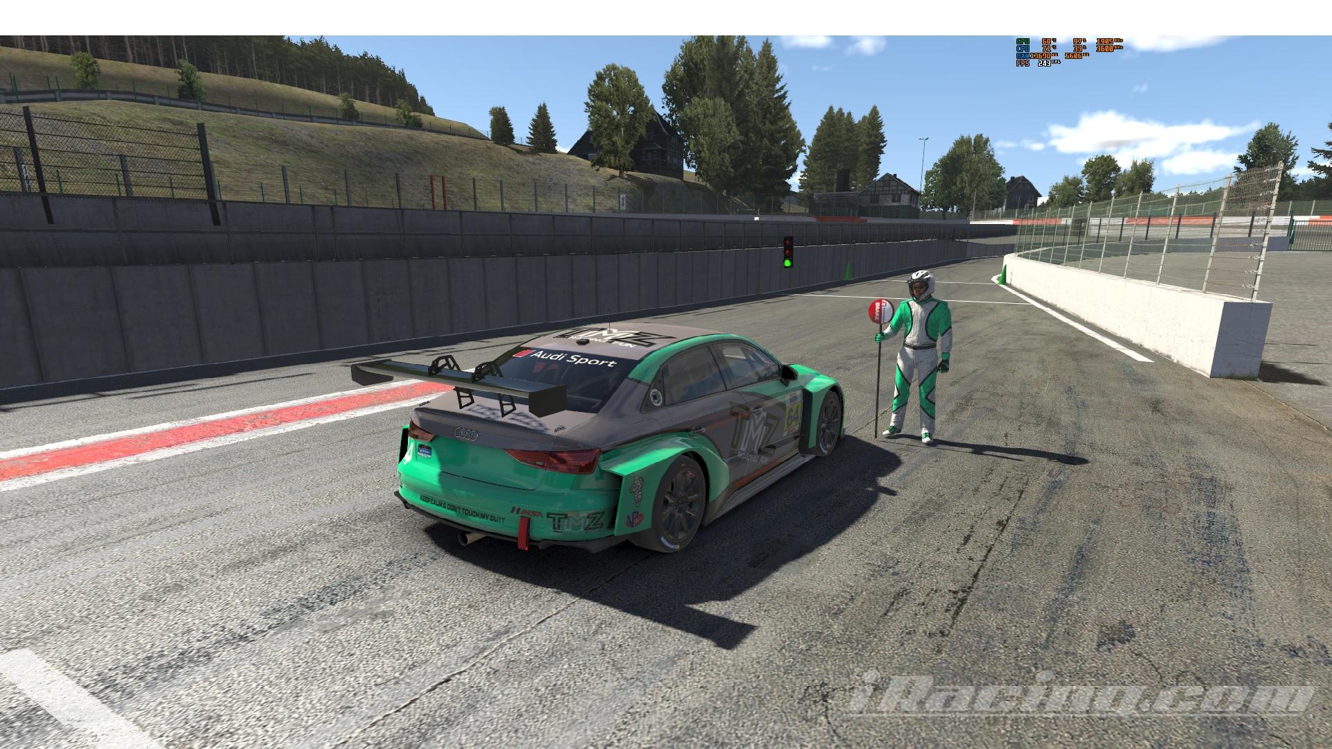 Audi RS3 LMS TMZ Team Mazazos by Felix Perez G - Trading Paints