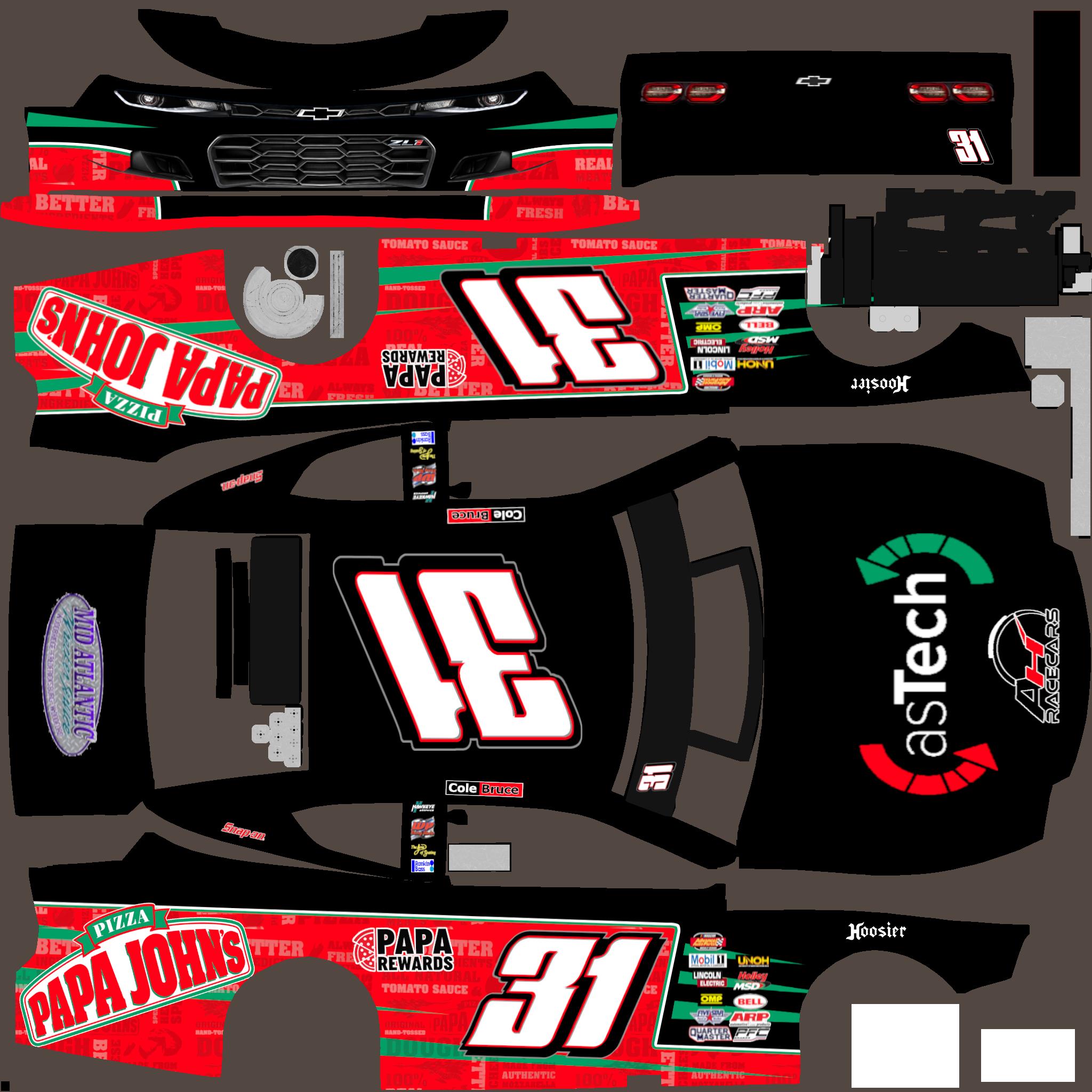 31 Cole Bruce by Keegan Bartley - Trading Paints